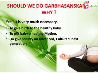 Garbhasanskar program at Asha Ayurveda and infertility centre in Delhi ...