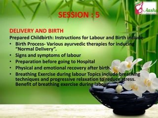 Garbhasanskar program at Asha Ayurveda and infertility centre in Delhi ...