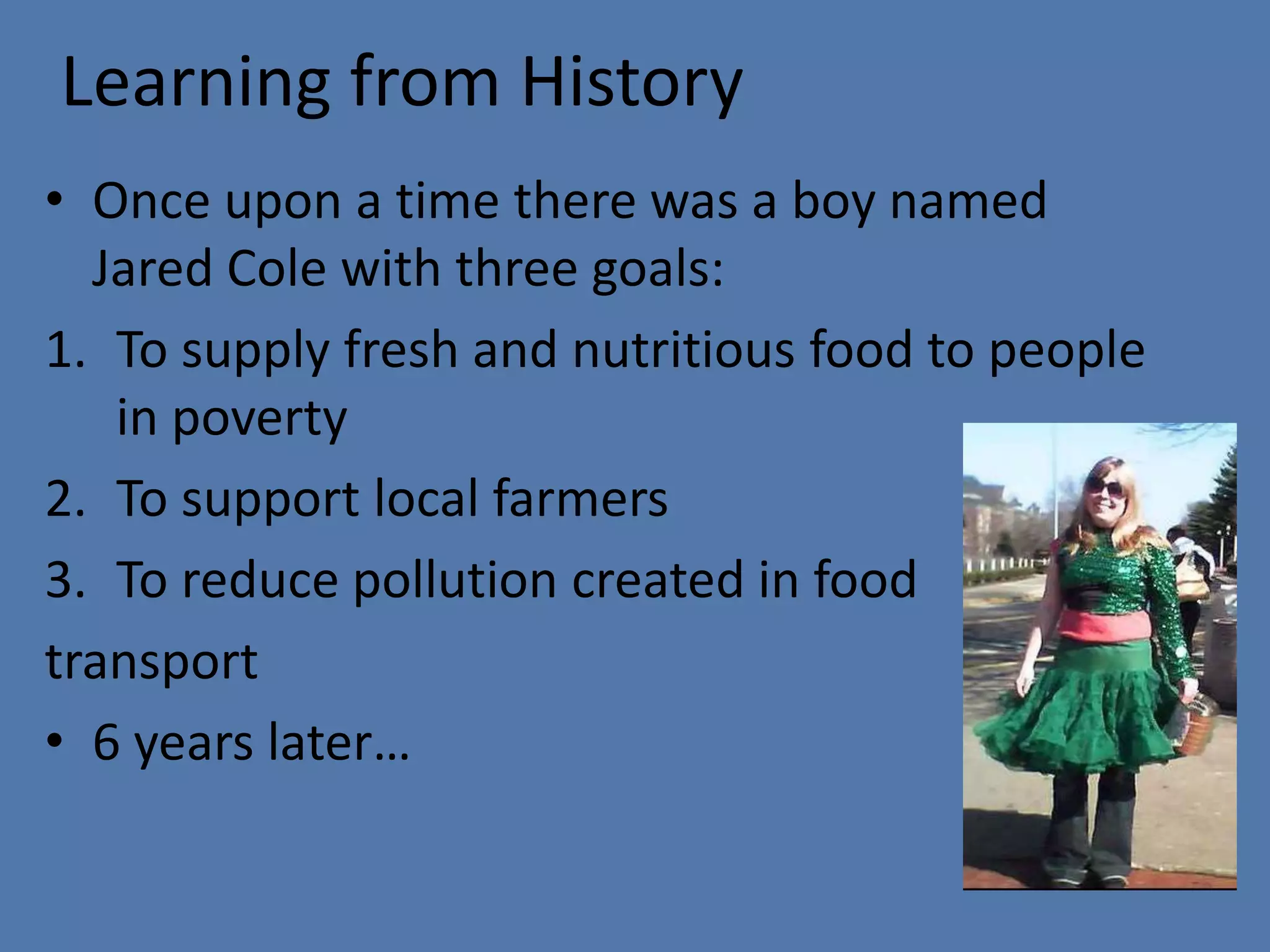 Local Food for Local People | PPTX