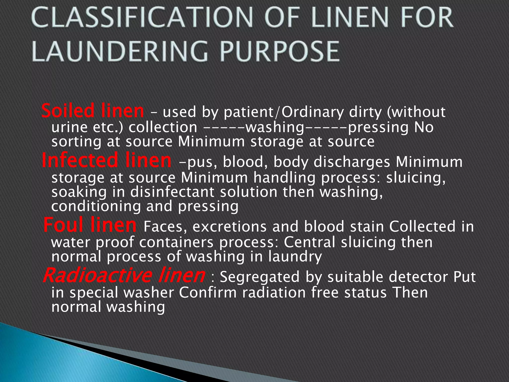 Aashish singh linen and laundry services | PPTX