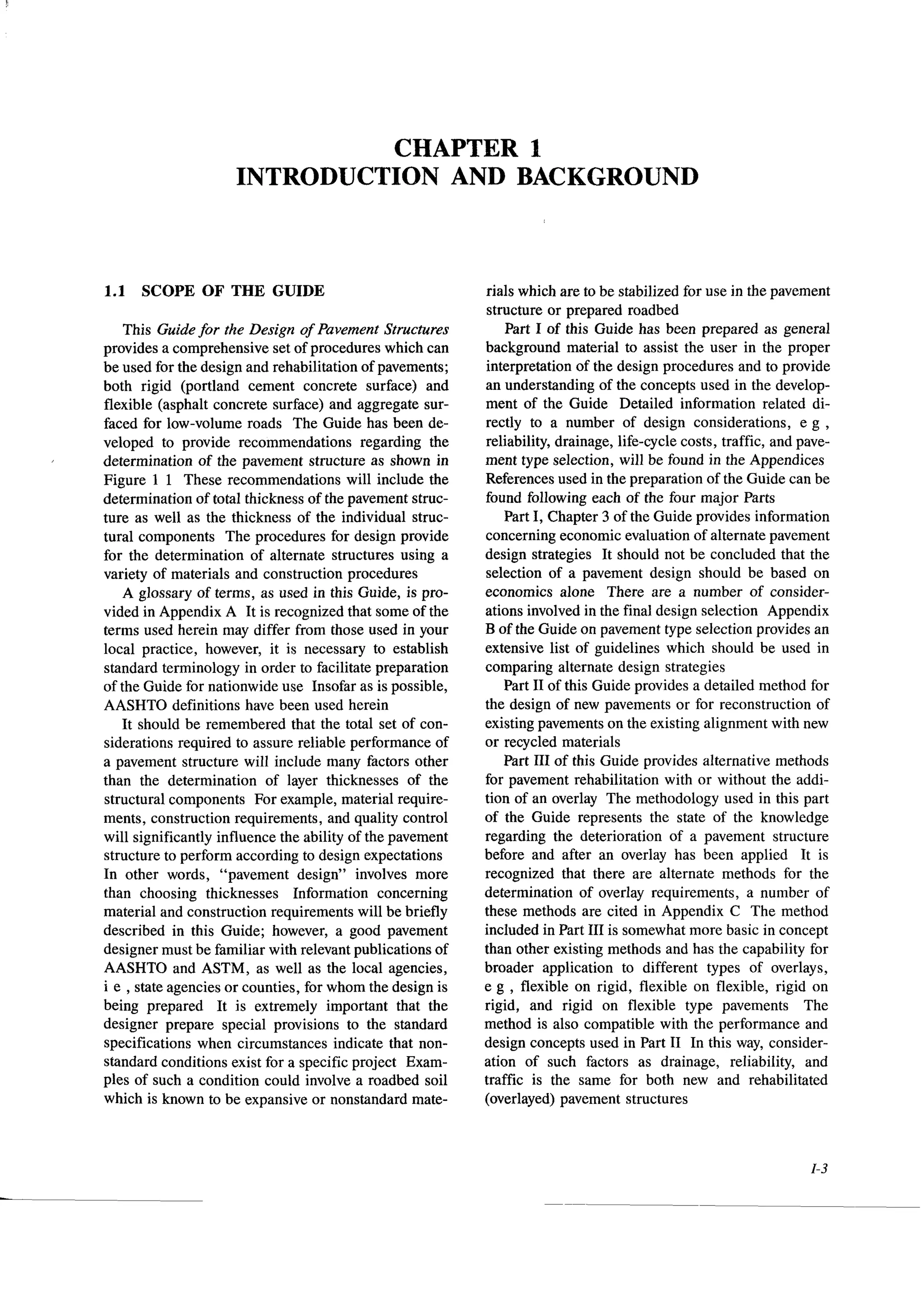Aashto guide for design of pavement structures-93 | PDF