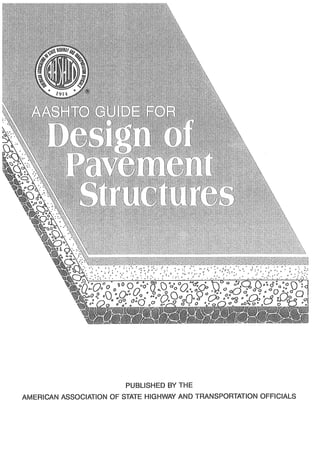 Aashto guide for design of pavement structures-93 | PDF