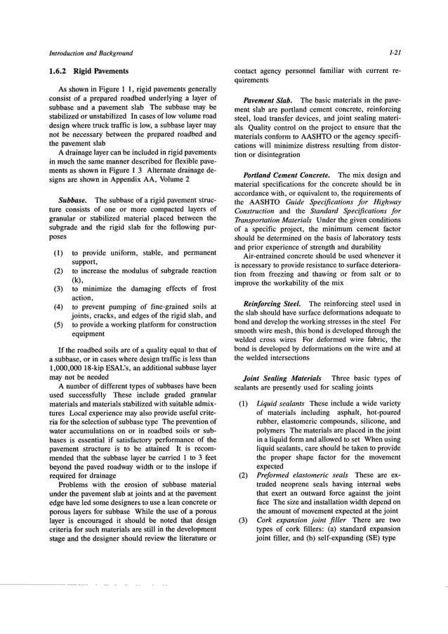 Aashto guide for design of pavement structures-93 | PDF