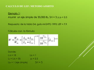 AASHTO calculo de ejes equivalentes.ppt