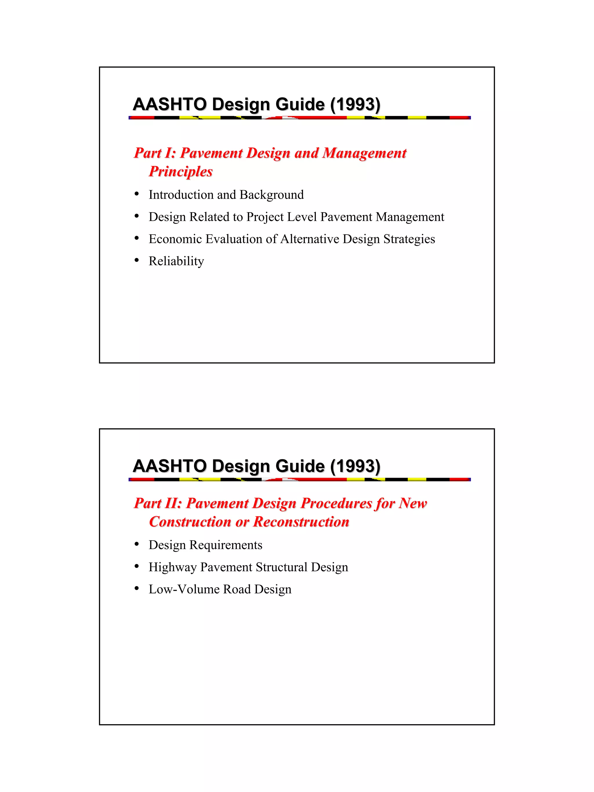 Aashto design | PDF