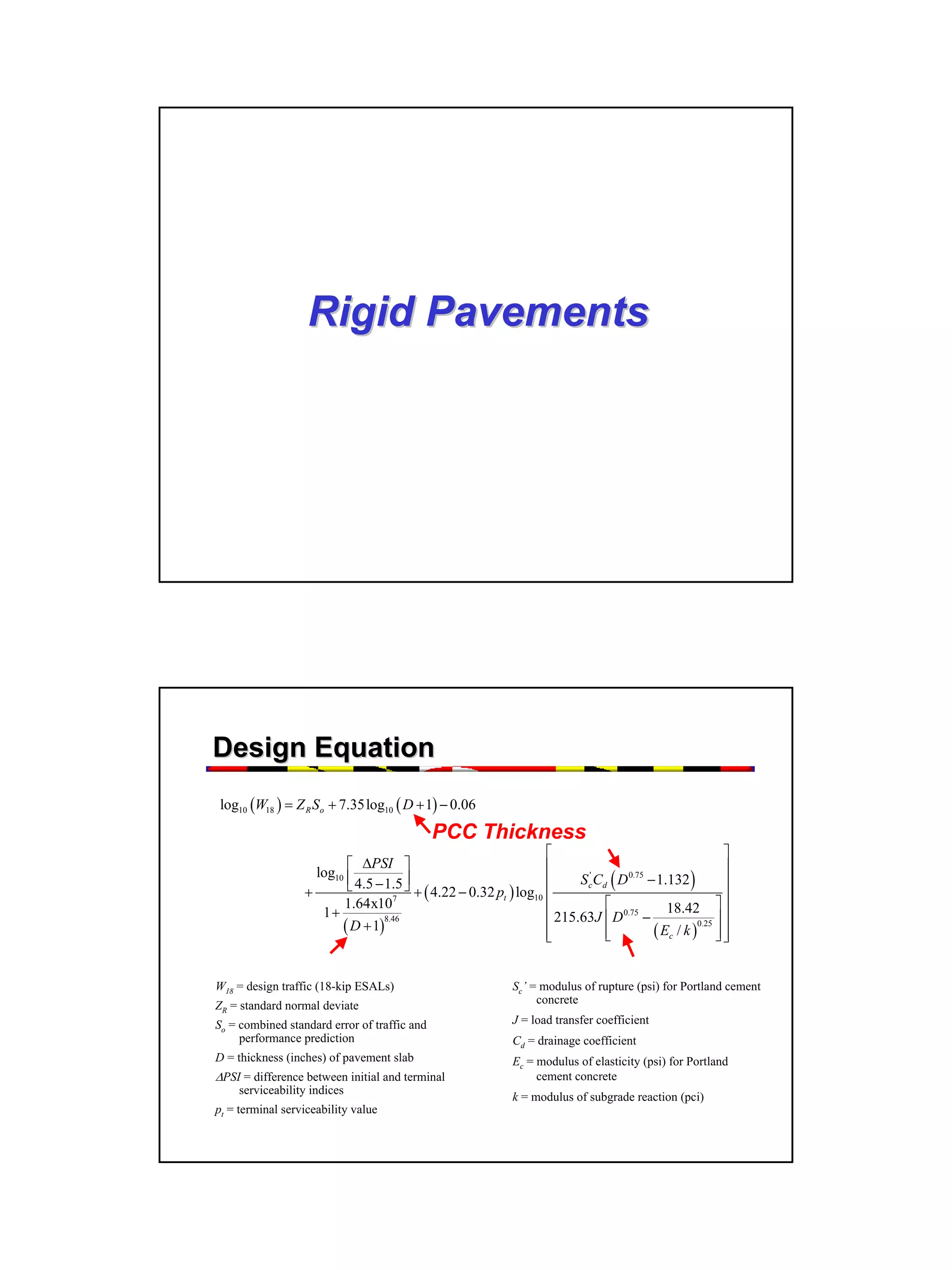 Aashto design | PDF