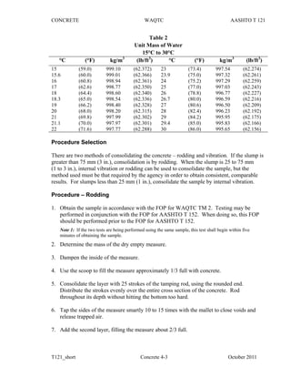 TEST OF CONCRETE | PDF