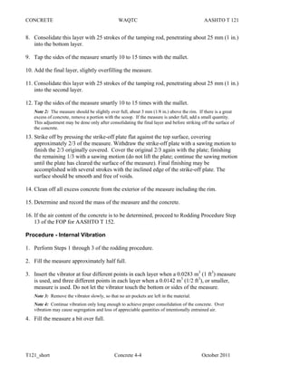 TEST OF CONCRETE | PDF