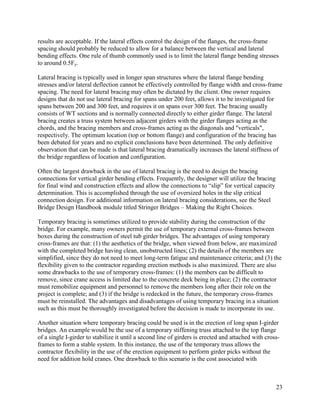 AASHTO Steel Bridge Design Handbook Volume 11 | PDF