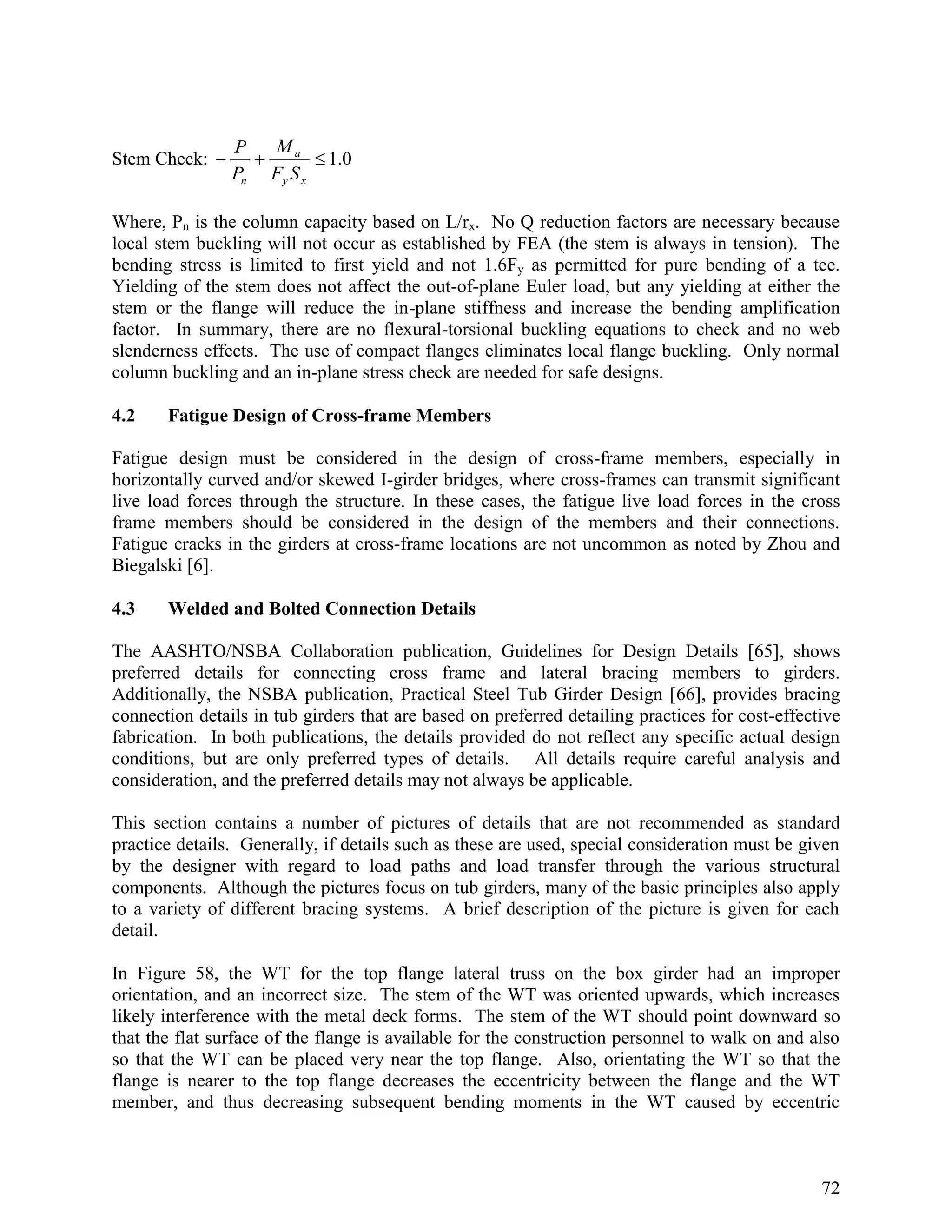 AASHTO Steel Bridge Design Handbook Volume 13 | PDF