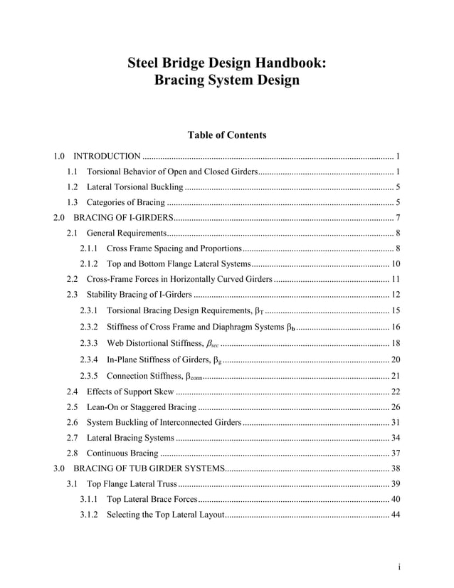 AASHTO Steel Bridge Design Handbook Volume 13 | PDF
