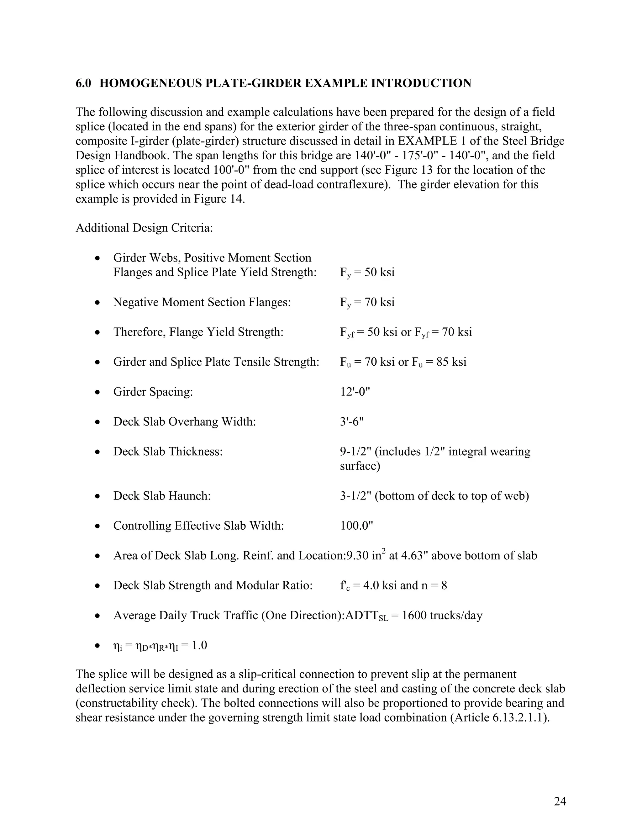 FHWA Steel Bridge Design Handbook Volume 14 | PDF