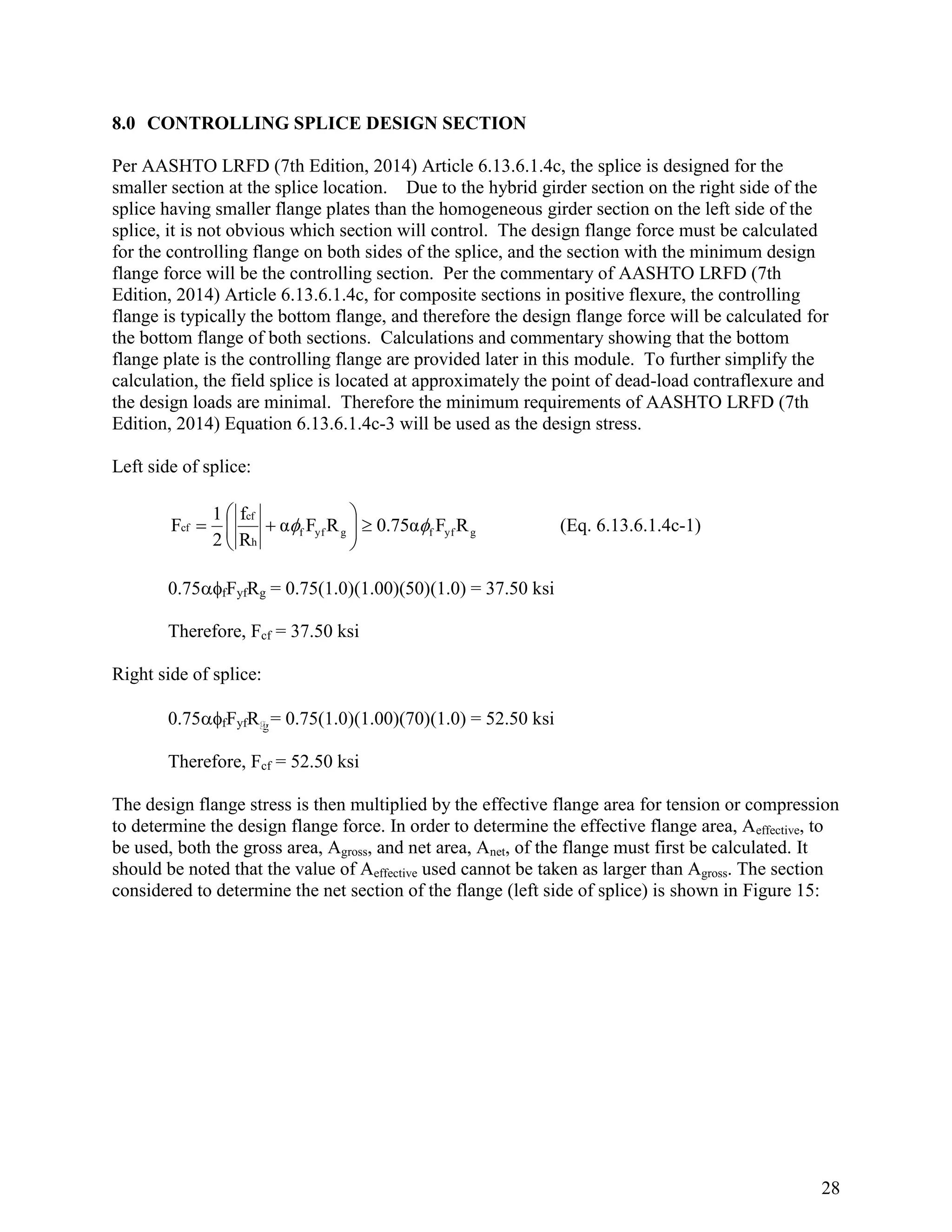 FHWA Steel Bridge Design Handbook Volume 14 | PDF
