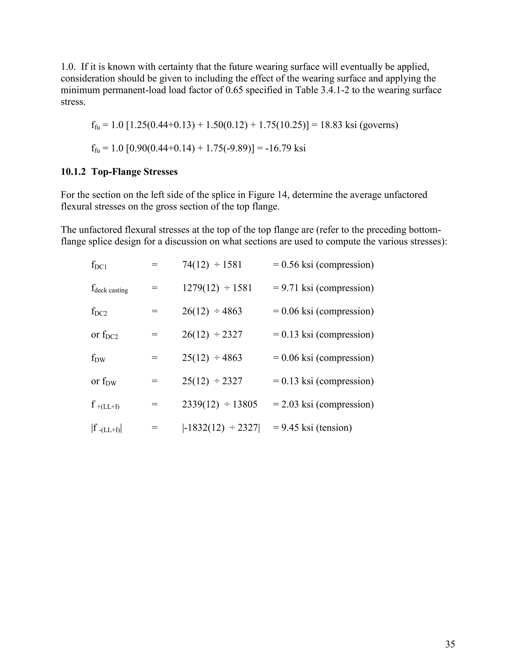 FHWA Steel Bridge Design Handbook Volume 14 | PDF