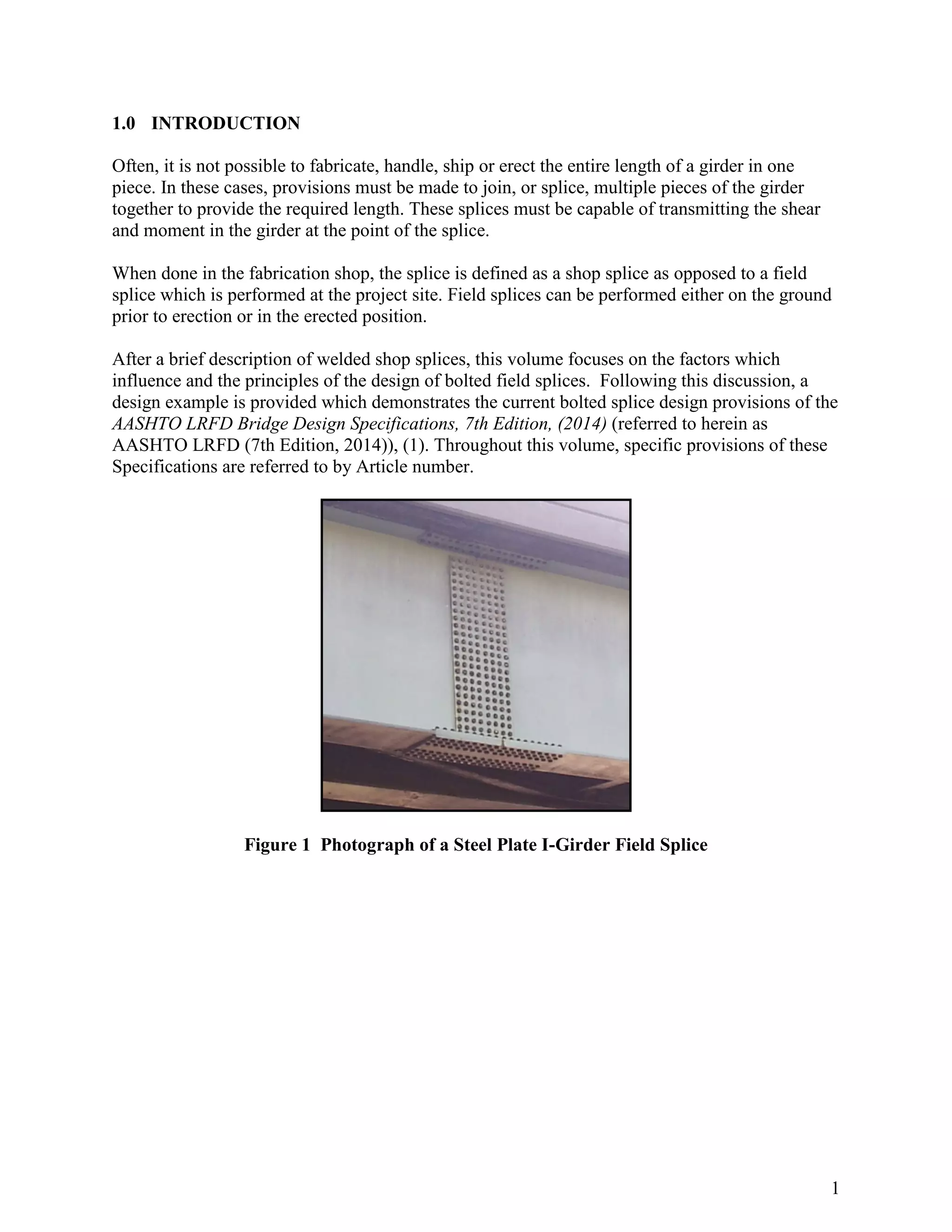 FHWA Steel Bridge Design Handbook Volume 14 | PDF