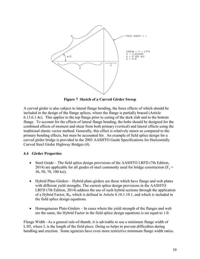 FHWA Steel Bridge Design Handbook Volume 14 | PDF