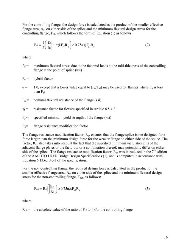 FHWA Steel Bridge Design Handbook Volume 14 | PDF