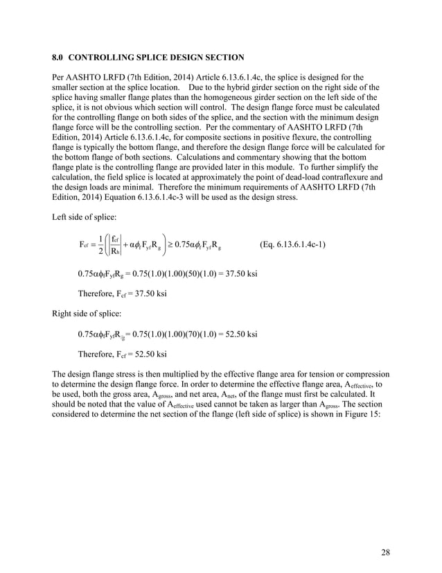 FHWA Steel Bridge Design Handbook Volume 14 | PDF