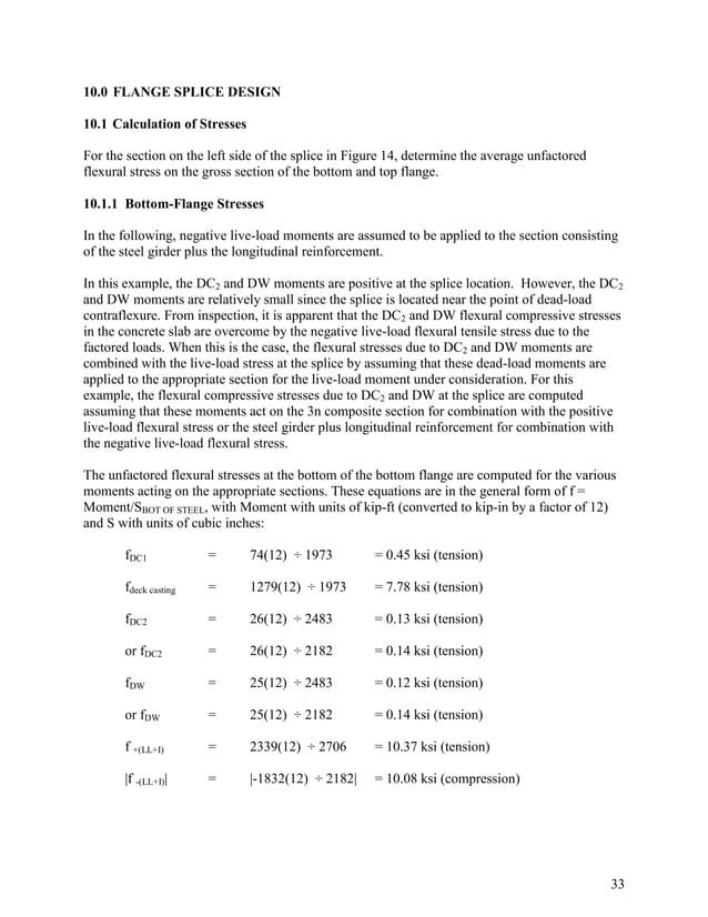 FHWA Steel Bridge Design Handbook Volume 14 | PDF