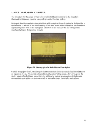 FHWA Steel Bridge Design Handbook Volume 14 | PDF