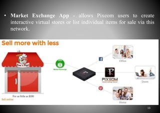 pixeom-cloud device | PPTX | Internet | Computing