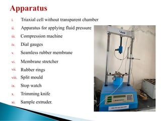 Triaxial shear test on soil drained ad untrained.pptx