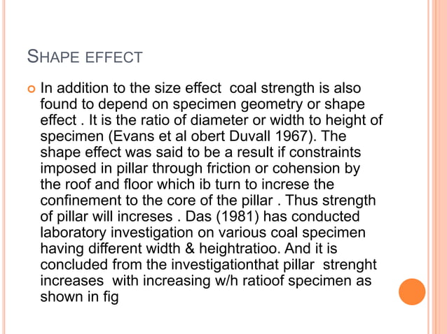 Design of Bord and Pillar method in coal mines | PPTX
