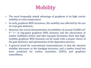 Graphene MOSFET | PDF