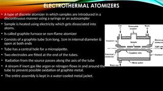 Atomic absorption Spectroscopy Instrumentation .pptx