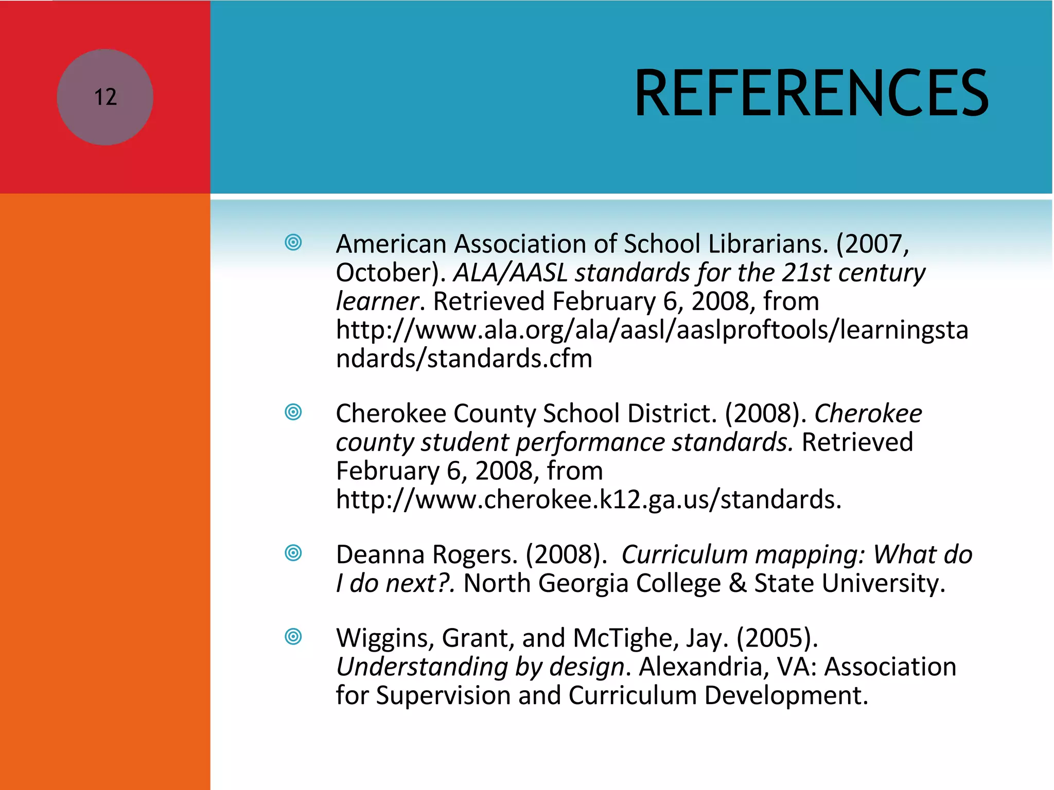 AASL Standards Mapping | PPT