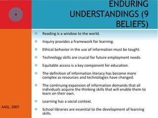AASL Standards Mapping | PPT