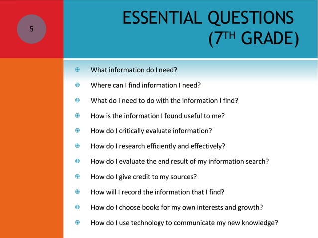 AASL Standards Mapping | PPT