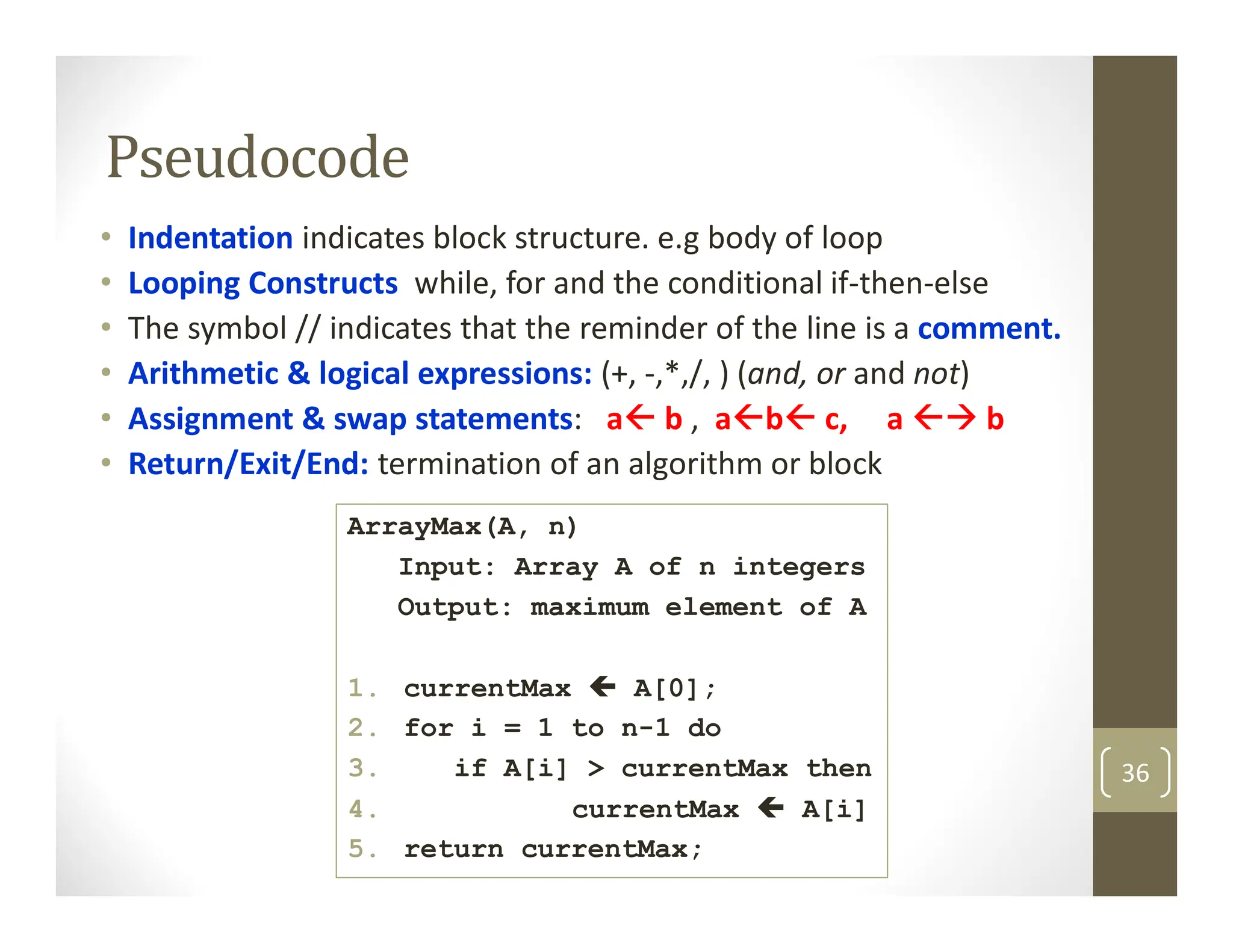 Introduction To Analysis Of Algorithm In Computer Science Pdf 5405