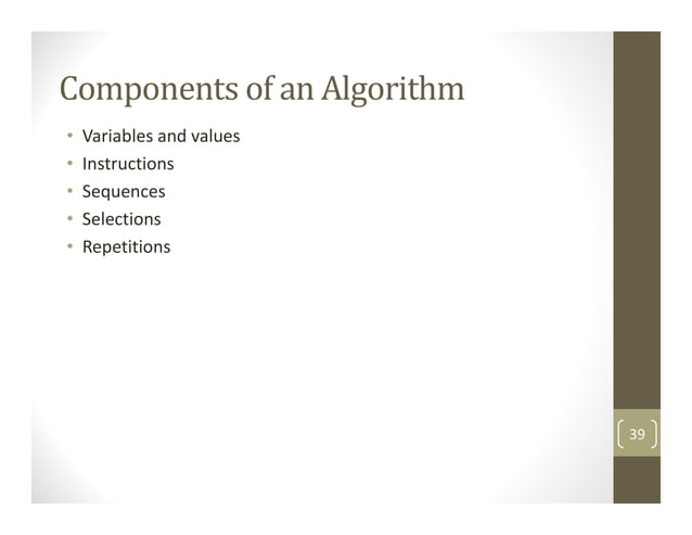 Introduction To Analysis Of Algorithm In Computer Science Ppt 1201