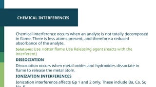 Atomic Absorption Spectrocopy: Atomic spectroscopy | PPT