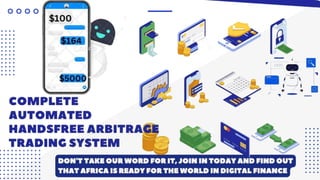 AFRIQ ARBITRAGE SYSTEM - AAS | PPTX | Stocks and Bonds | Personal Investing