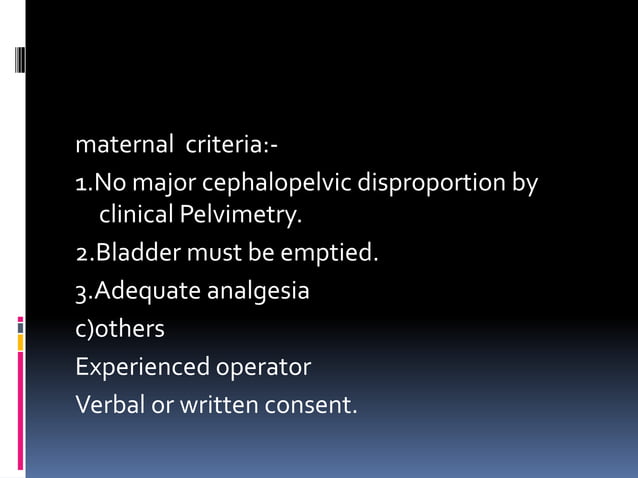 Assisted delivery | PPTX