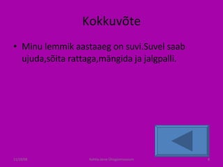 Aastaajad | PPT