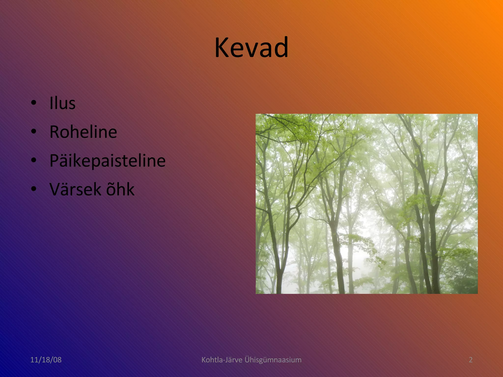 Aastajad | PPT