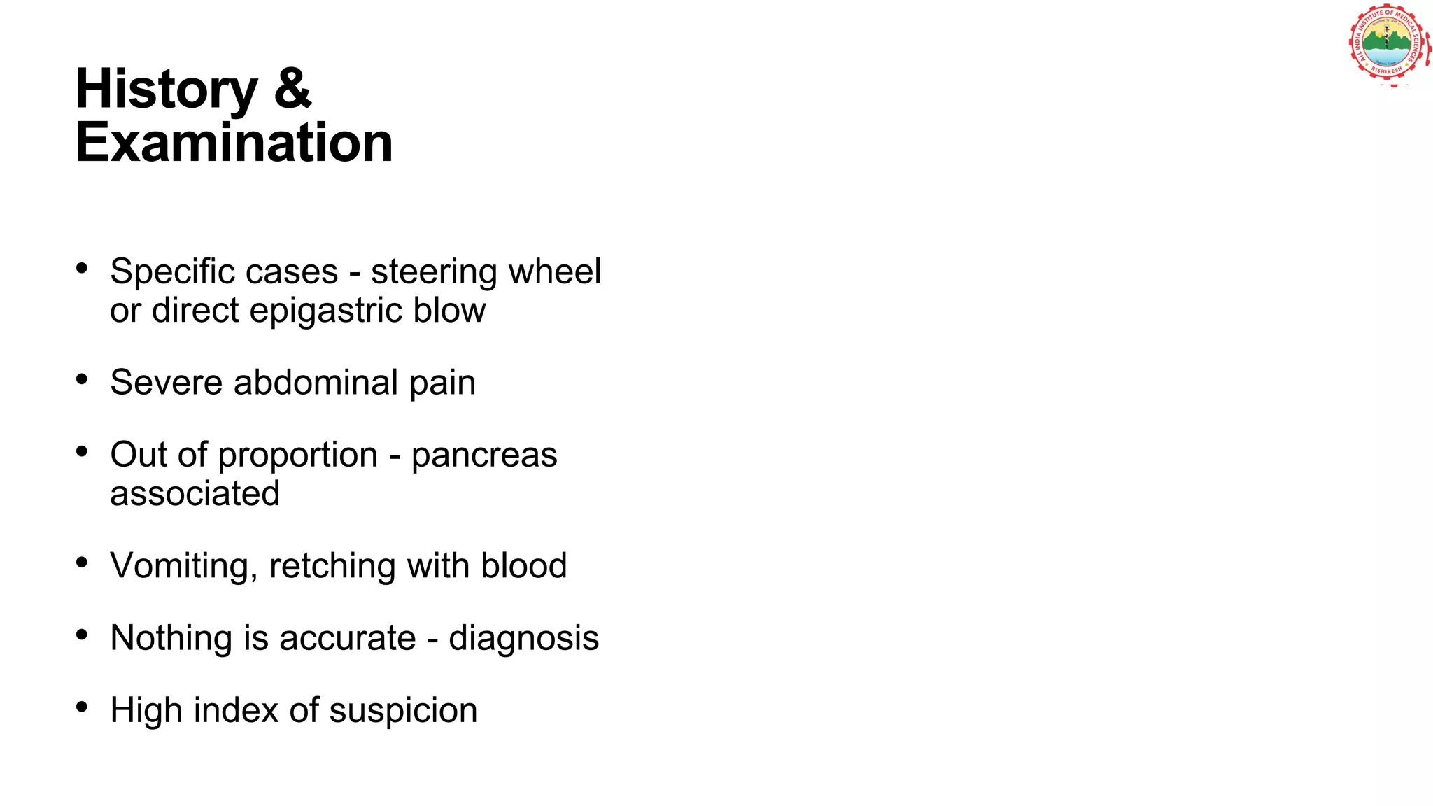 AAST grading - Bowel/Intestinal Injury | PPTX