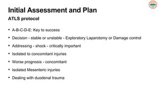 AAST grading - Bowel/Intestinal Injury | PPTX