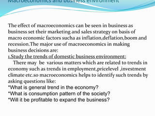 Macroeconomics | PPTX
