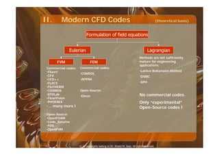 CFD : Modern Applications, Challenges and Future Trends | PDF