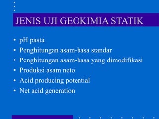 AAT-Fungsional PIT at mineral and coal mining | PPT
