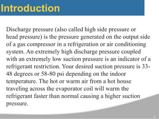 Effect of compressor suction pressure in Vapor Compression ...