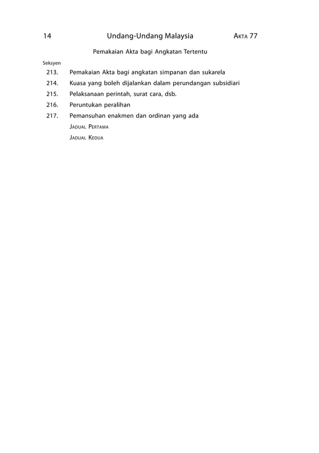 AKTA ANGKATAN TENTERA 1972 | PDF