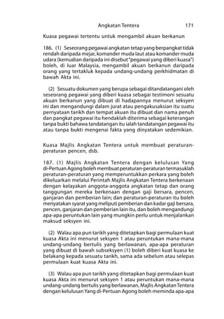 AKTA ANGKATAN TENTERA 1972 | PDF