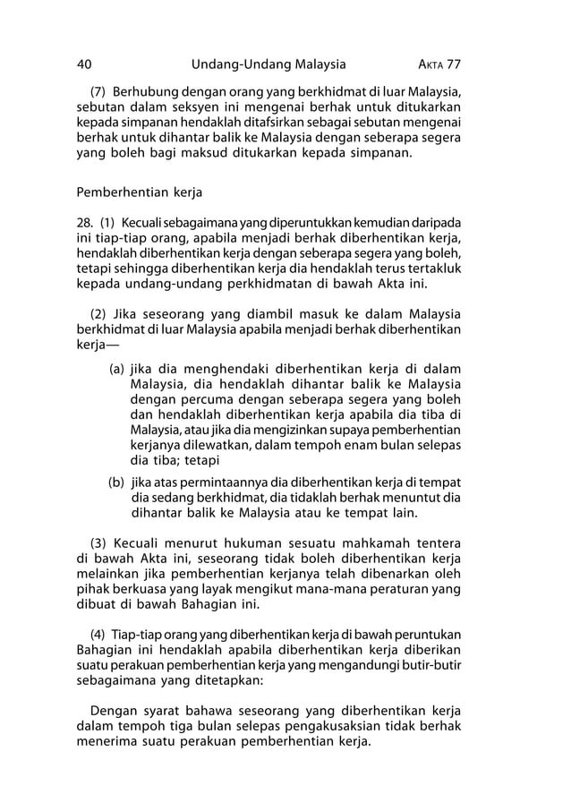 AKTA ANGKATAN TENTERA 1972 | PDF