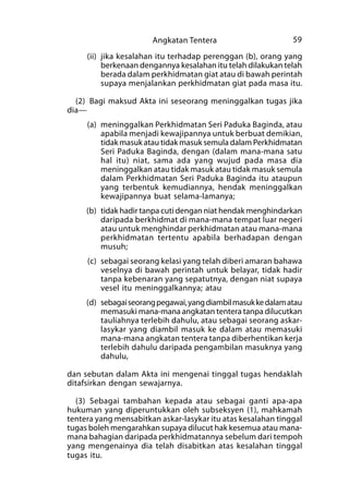 AKTA ANGKATAN TENTERA 1972 | PDF