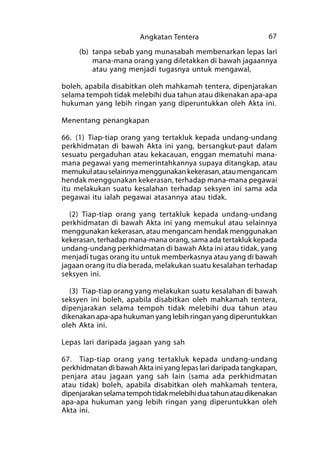 AKTA ANGKATAN TENTERA 1972 | PDF